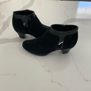Munro Shoes | Ankle Boots Black Leather Women Size 95 Ss | Poshmark